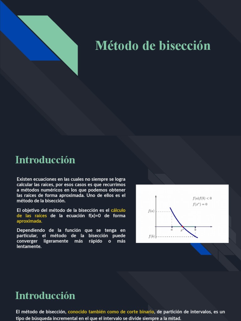 Metodo de Biseccion | PDF | Ciencia computacional | Lógica matemática