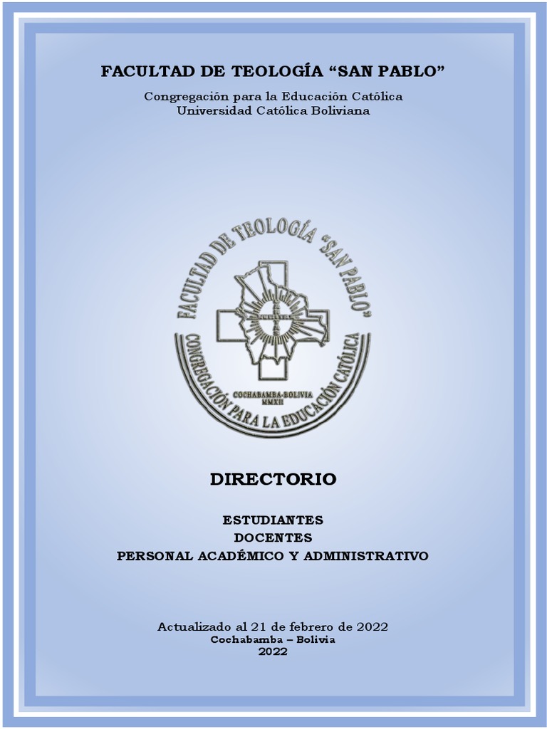 Directorio 1 2022 Libro | PDF