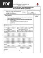 Borang Lampiran A Untuk Claim Socso | PDF