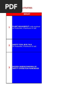 Safety Gemba Walk Checklist | PDF