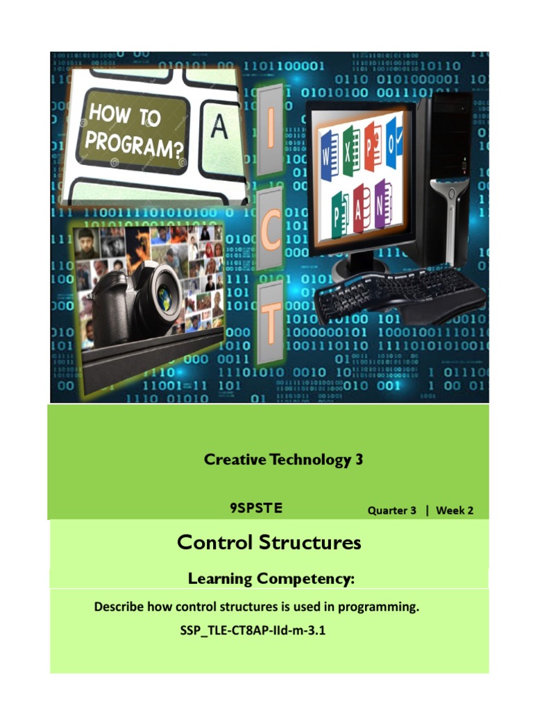 Control Structures: Creative Technology 3 | PDF | Control Flow ...