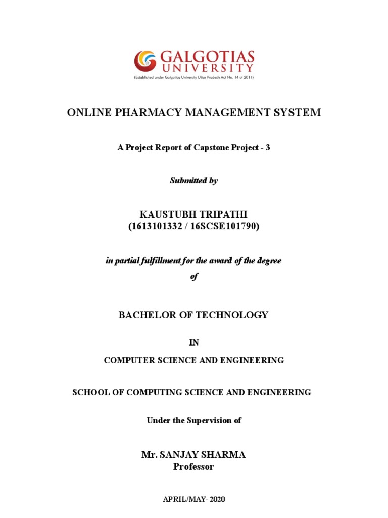 Kaustubh Tripathi - FinalProjectReport - KAUSTUBH TRIPATHI | PDF | Net Beans | Applications ...