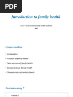 Roles of Family in Health and Illness | PDF | Family | Socialization