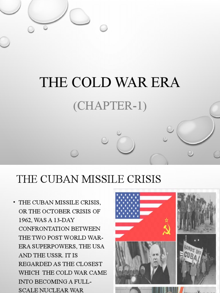 The Cold War Era - Final | PDF | Non Aligned Movement | Cold War