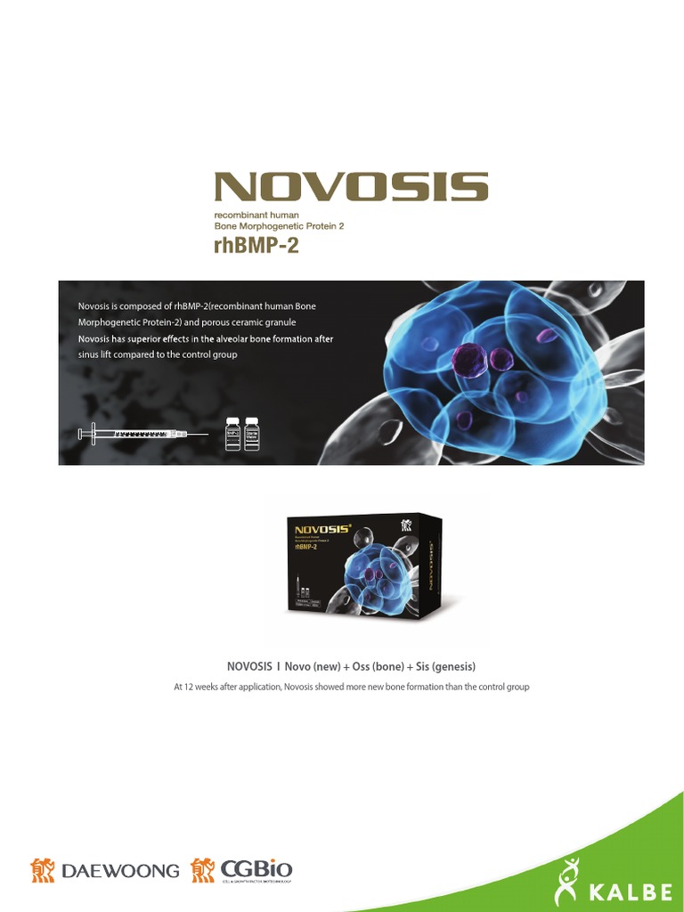 Brosur NOVOSIS | PDF | Syringe | Bone