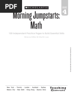 5th Grade Math Minutes 1-50 | PDF