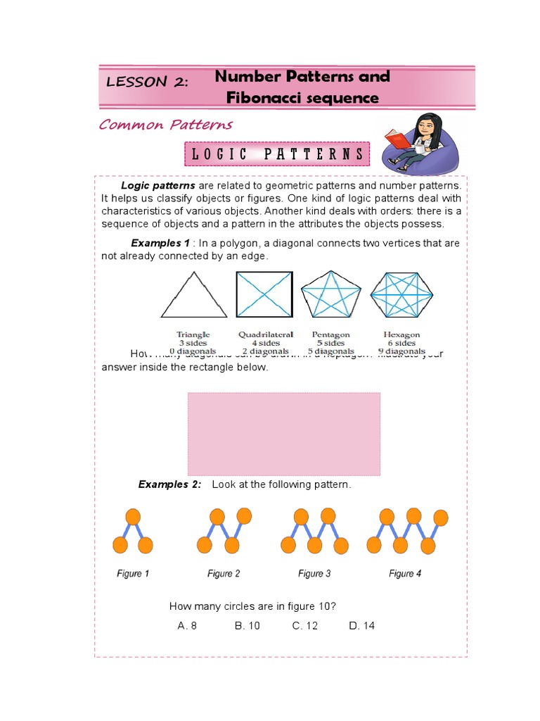 Unit 1 Lesson 2number Patterns and Fibonacci Sequence | PDF | Milky Way ...