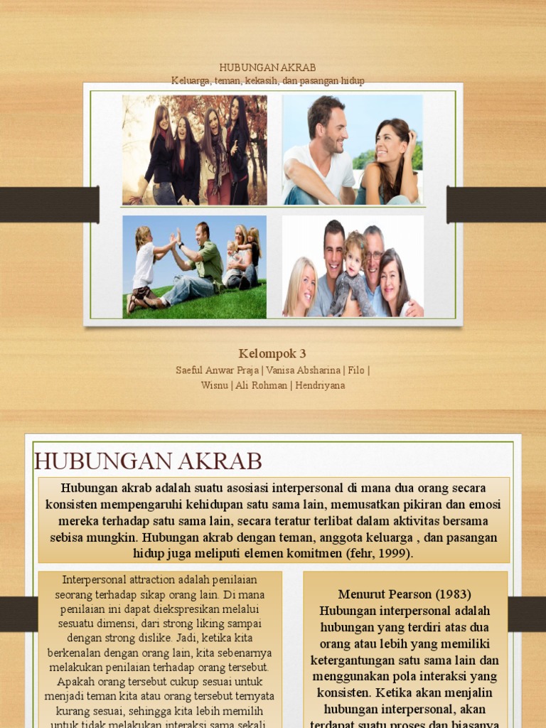 Hubungan Akrab | PDF | Kesehatan Holistik
