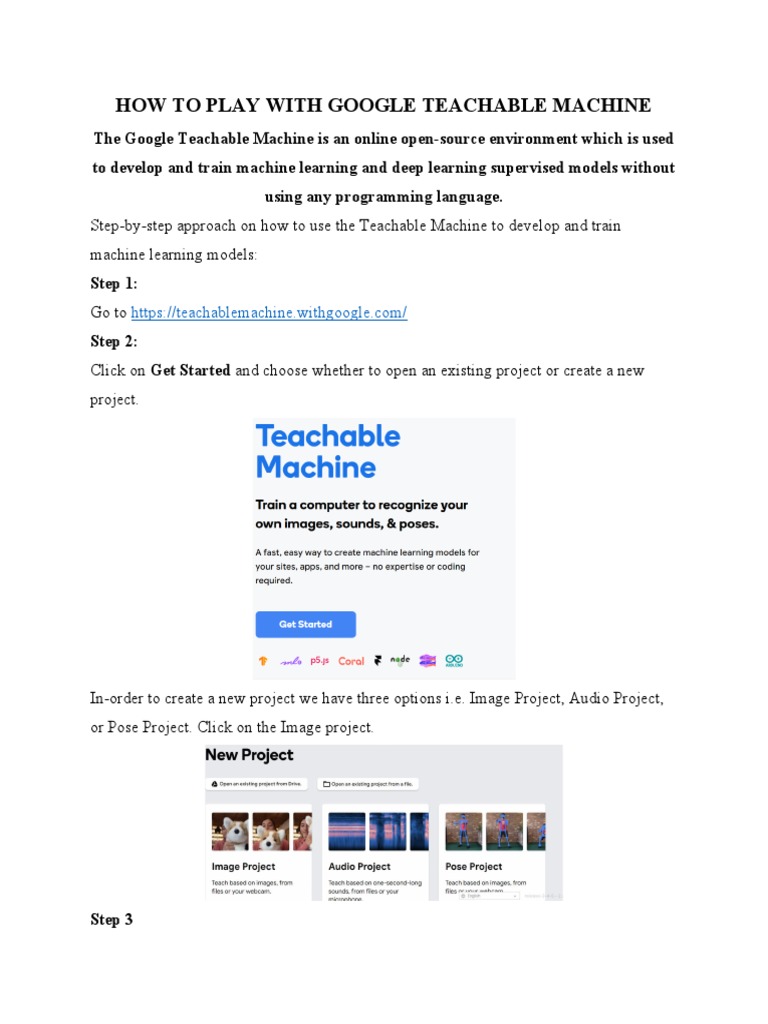 Practical 02 - Google Teachable Machine | PDF