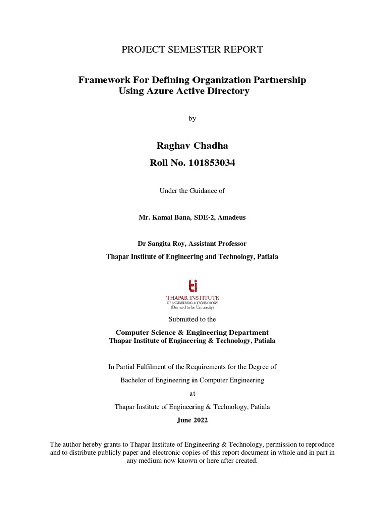 Project Semester Report Raghavchadha | PDF | Cloud Computing | Software ...