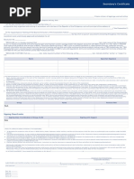 Form DGT 2025 | PDF | Taxes | Double Taxation