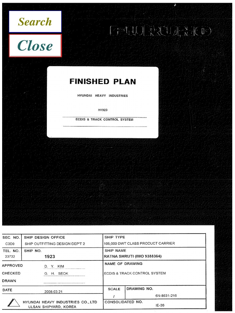 IE-36 ECDIS and Track Control System | PDF | Navigation | Computing