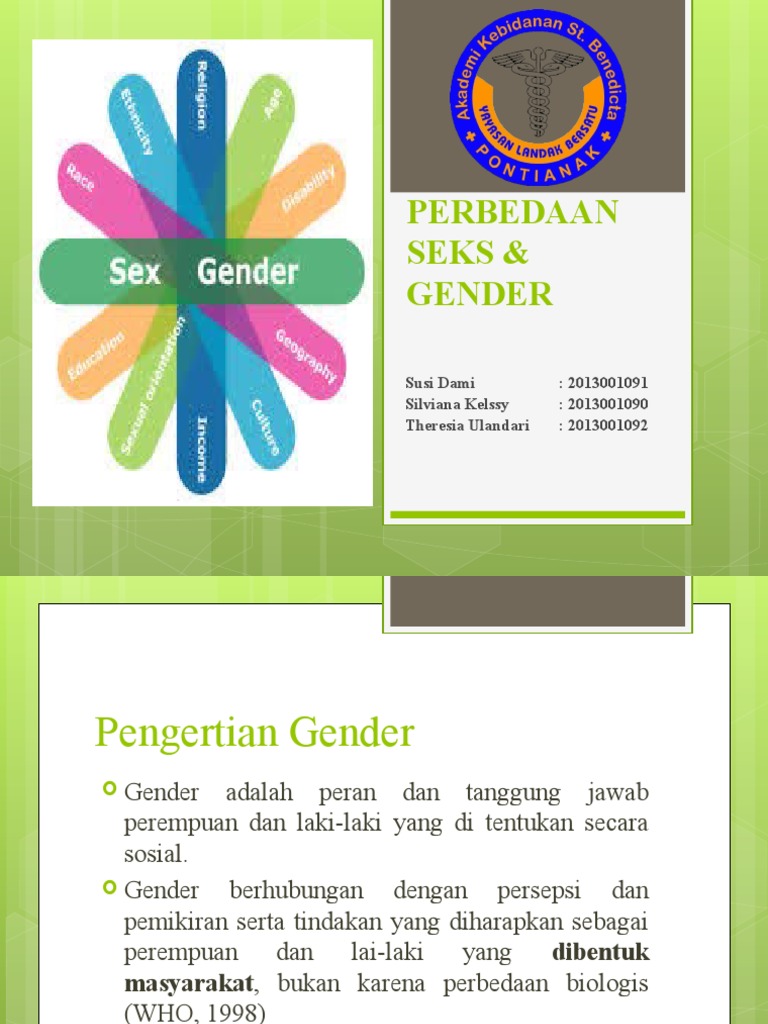 Perbedaan Seks Dan Gender Kelsi Pdf