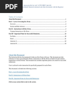 AOC-4 Filing Instruction Kit | PDF | Auditor's Report | Income Statement