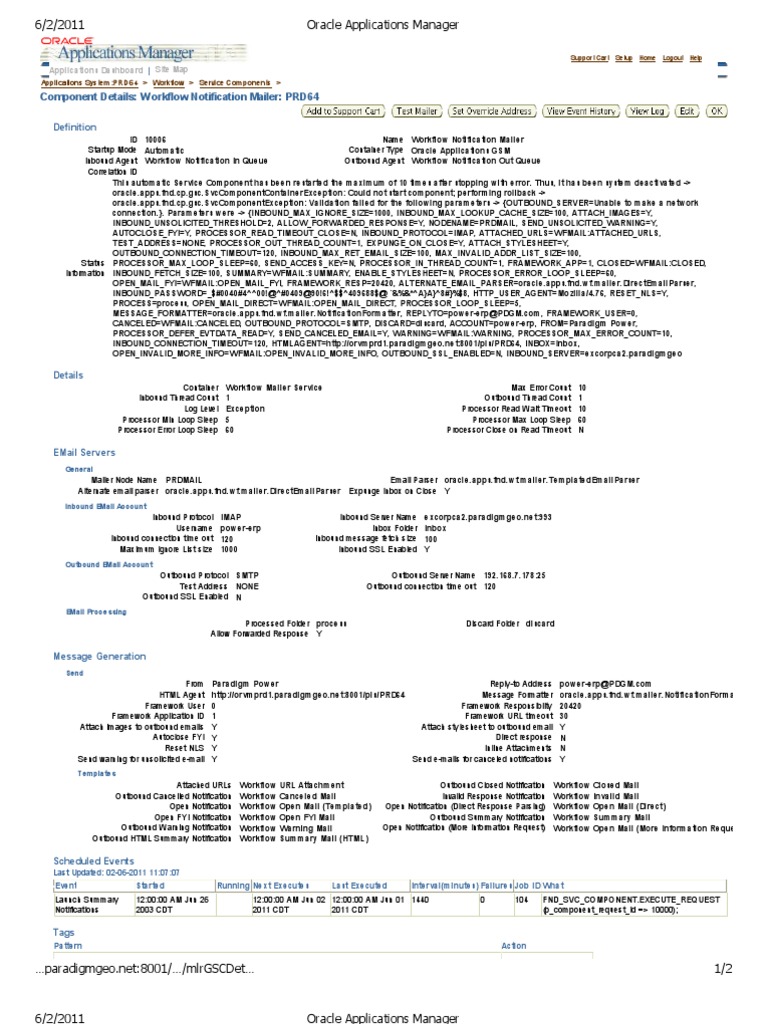 Workflow Mailer | PDF | Email | Computer Mediated Communication