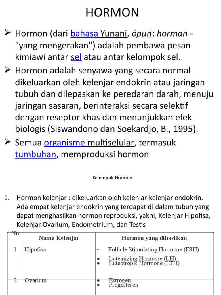 Hormon | PDF