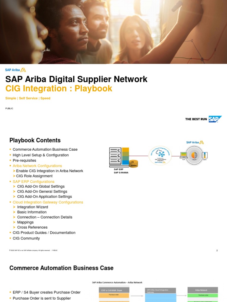 DSN CIG Integration Playbook | PDF | Enterprise Resource Planning | Web ...