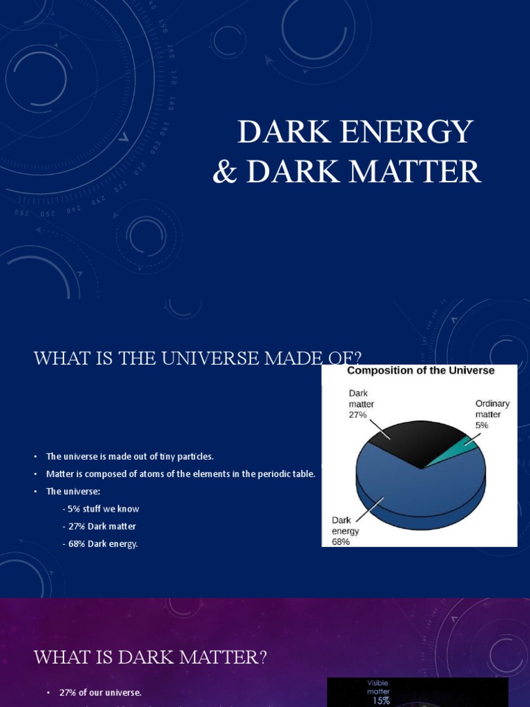Dark Matter and Dark Energy Explained | PDF | Dark Matter | Universe