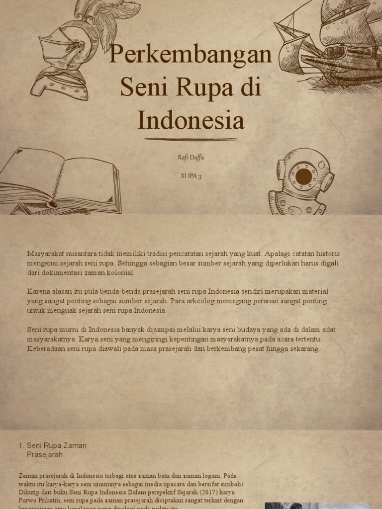 Sejarah Seni Rupa Di Indonesia | PDF