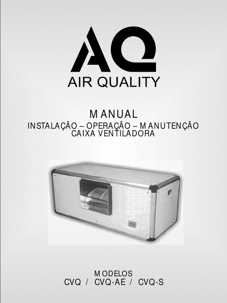 Manual - CVQ | Download grátis PDF | Motores | Parafuso