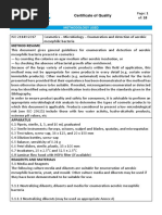 SOP 5-001 Rev. 13 SM9223 Enzyme Substrate Coliform Test | PDF ...