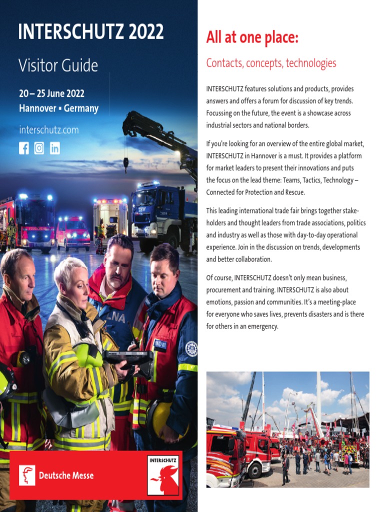 Interschutz 2022: Visitor Guide | PDF | Transport | Service Industries