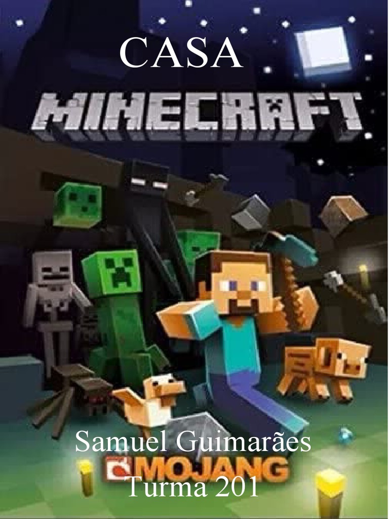 Capa de Caderno Minecraft | PDF