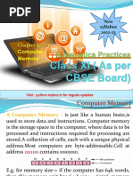 Notes Memory PDF | PDF | Random Access Memory | Read Only Memory