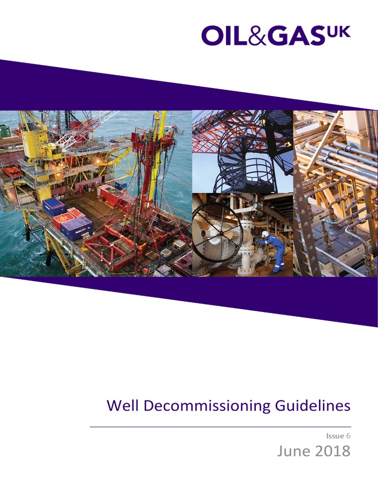 Well Decommissioning Guidelines: June 2018 | Download Free PDF | Casing ...