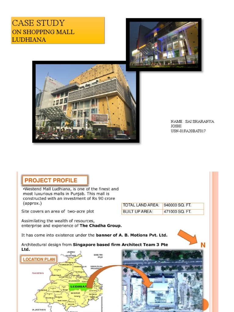 On Shopping Mall Ludhiana: Case Study | PDF