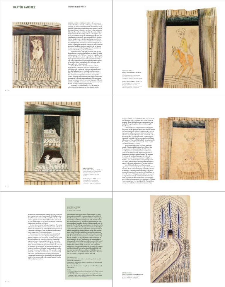 Espinosa - 2016 - Martín Ramírez at The Menil Collection | PDF | Drawing