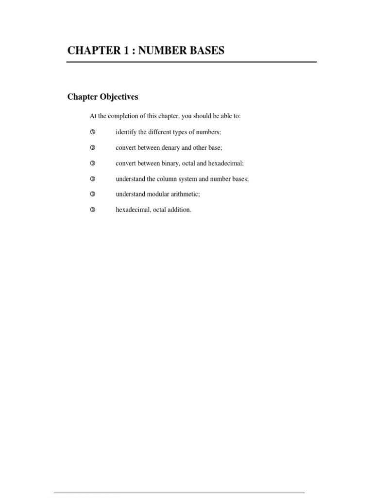 CMA101 - Chapter 1 | PDF | Decimal | Numbers