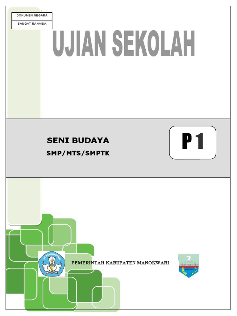 Caver Soal SMP - Seni Budaya | PDF