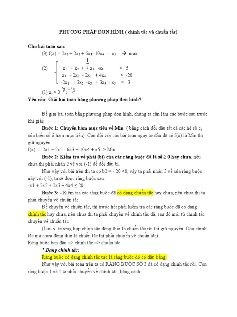 BUỔI 1-MGO 403-Chính Tắc Và Chuẩn Tắc | PDF