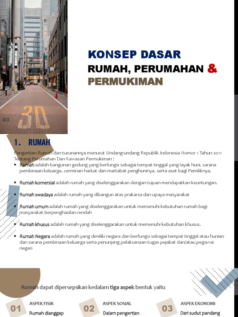 KONSEP Dasar Permukiman | PDF