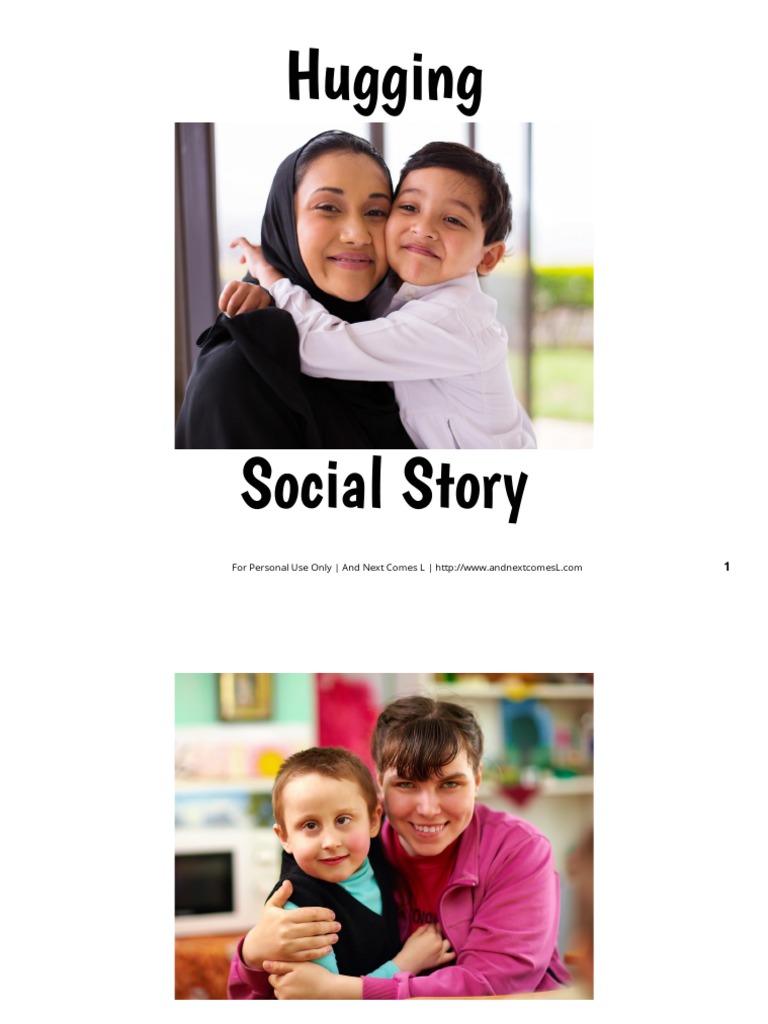 Hugging Social Story | PDF
