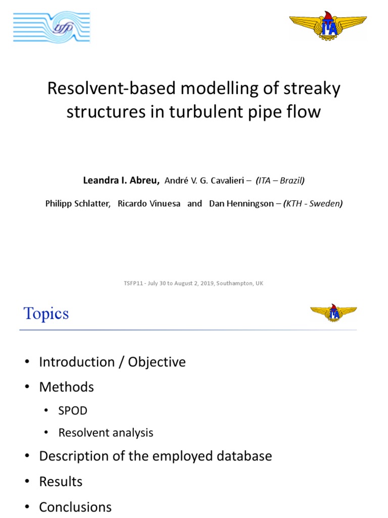 Resolvent-Based Modelling of Streaky Structures in Turbulent Pipe Flow | PDF | Turbulence ...