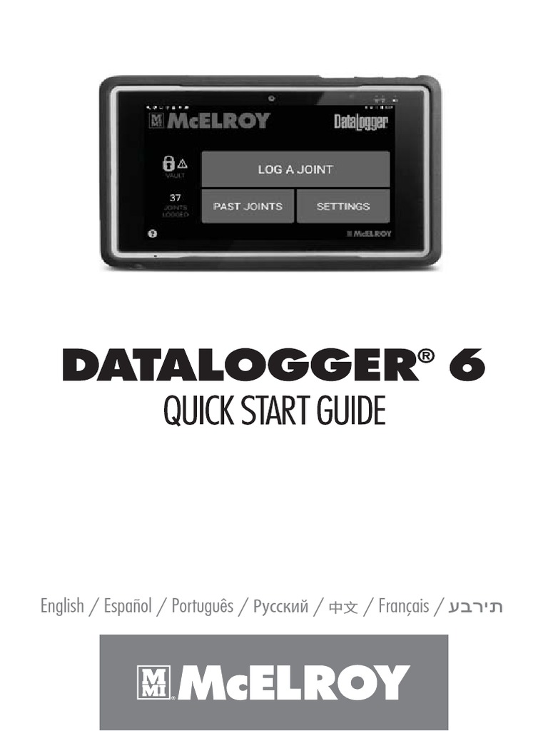 DataLogger6 QuickStartGuide | PDF | Bluetooth | Computing