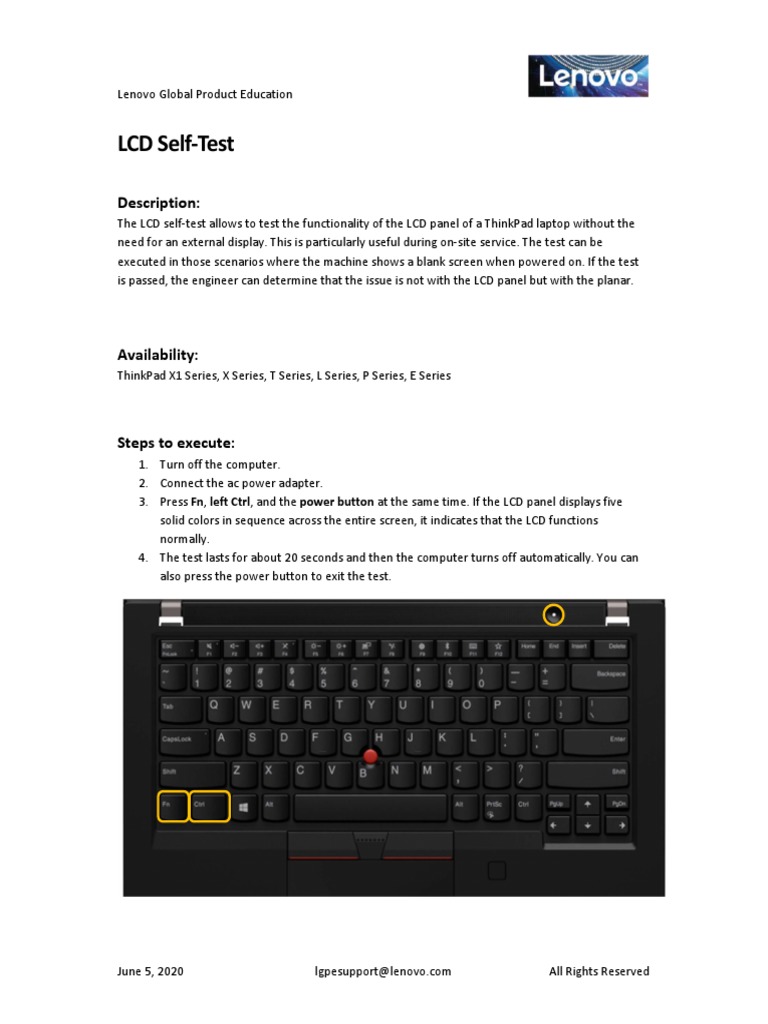 LCD Self-Test 2 | PDF | Liquid Crystal Display | Thin Film Transistor ...