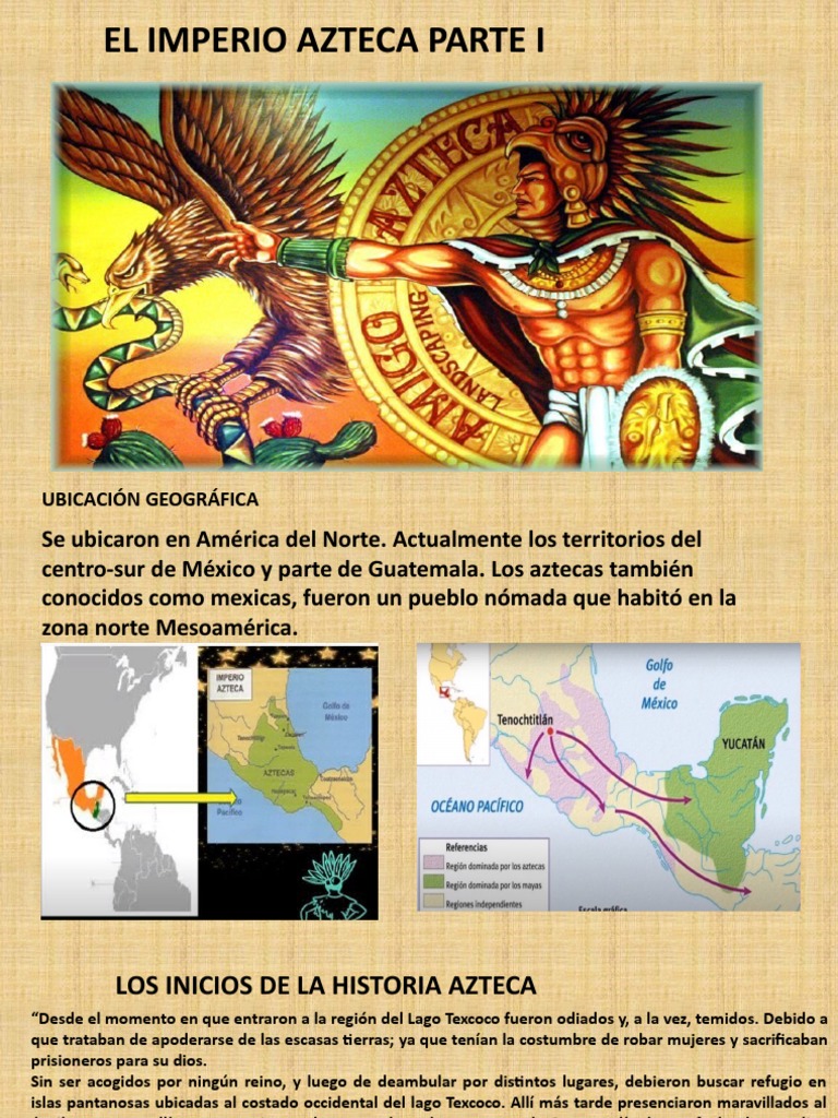 Cuartos Básicos Historia PPT Aztecas 1ºparte (Autoguardado) | PDF | México