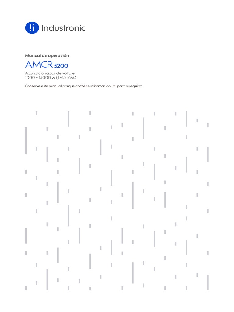 Manual de Operación AMCR 5200 | PDF | Ingenieria Eléctrica | Diodo ...
