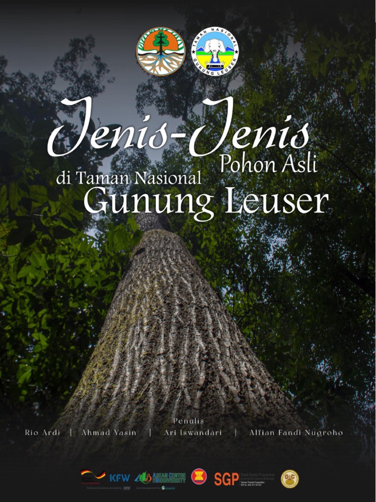 Buku Jenis Pohon Asli TNGL-250 | PDF | Sains & Matematika