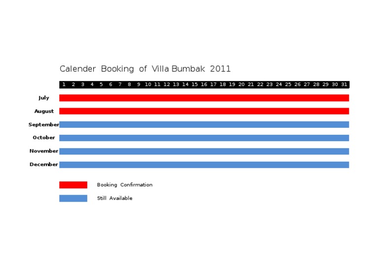 Booking Calender | PDF