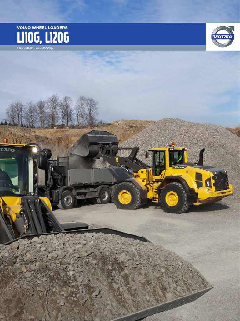 l110g, l120g: Volvo Wheel Loaders | PDF | Diesel Engine | Manufactured ...