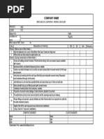 Concrete Pump Inspection Checklist | PDF