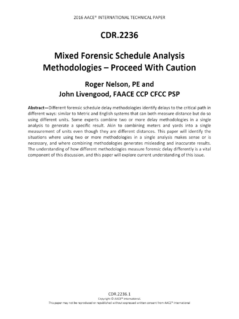 Technical Paper Sample 2 | PDF