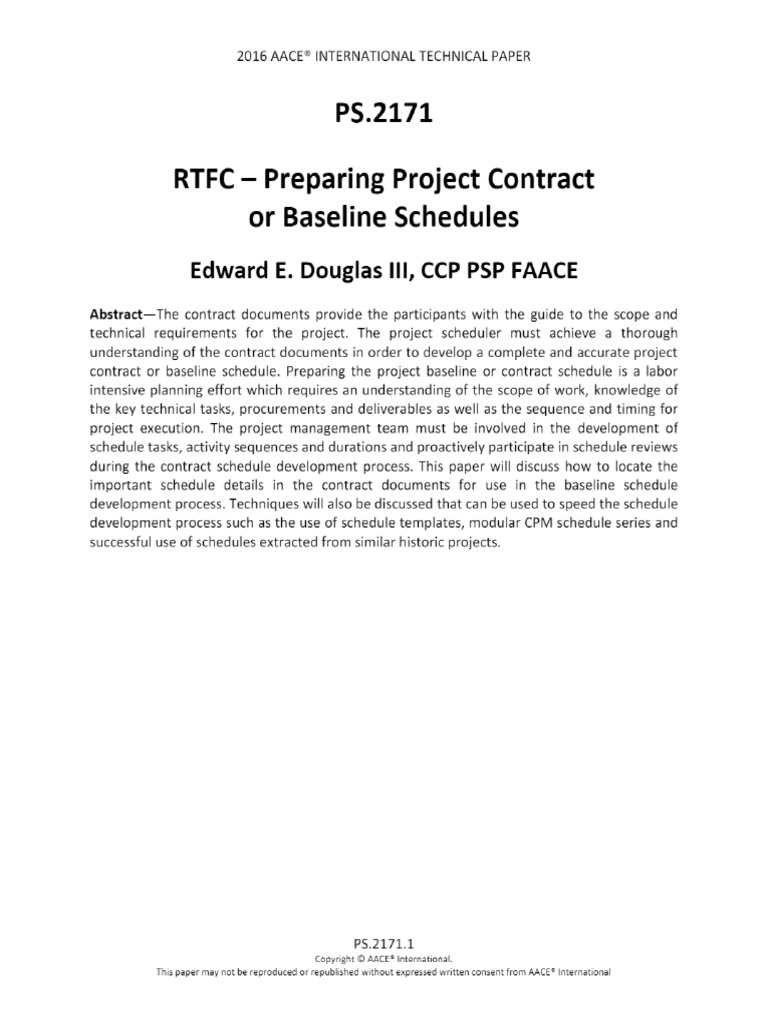 Technical Paper Sample 3 | PDF