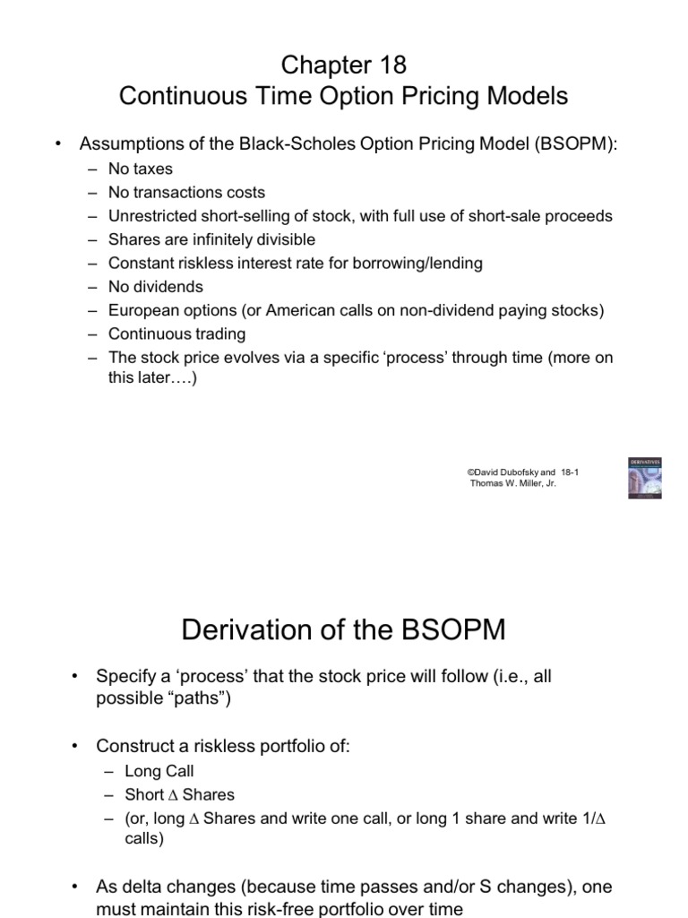 BSOPM | PDF | Option (Finance) | Volatility (Finance)
