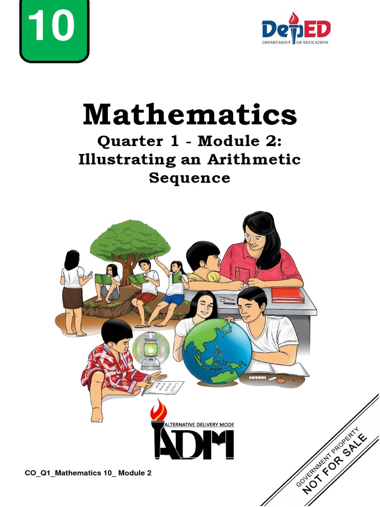 (With Answer Keys) Math 10 Quarter 1 Module 2 Arithmetic-Sequence | PDF ...