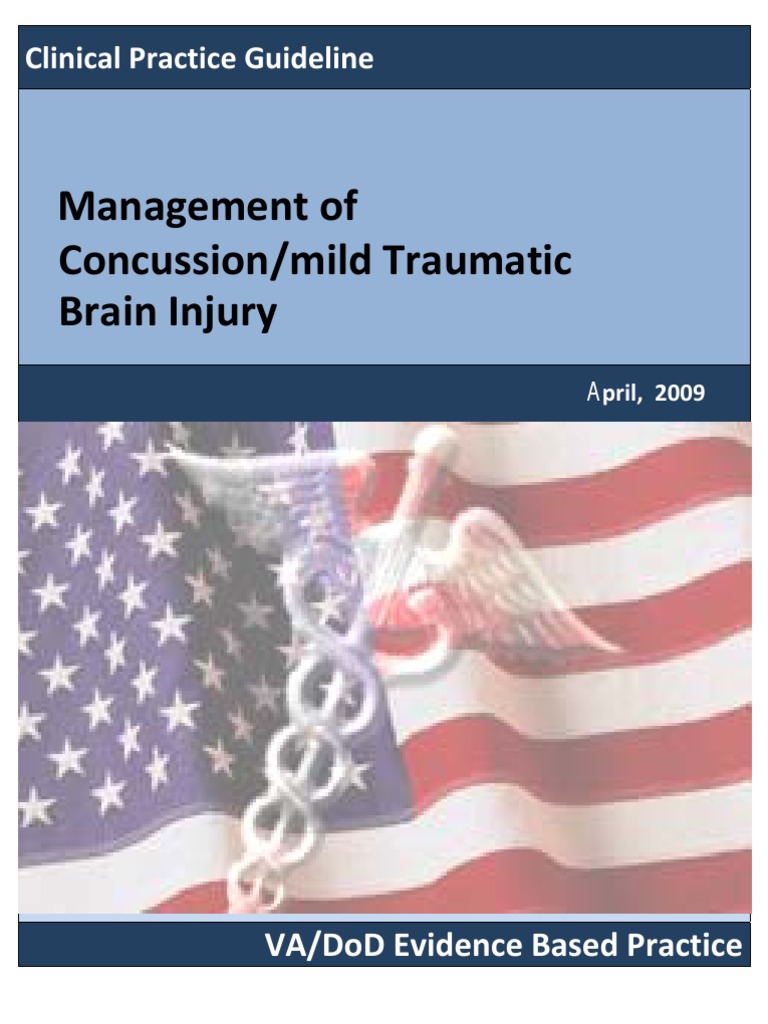 VA DoD Management of Concussion Mild Traumatic Brain Injury | PDF | Concussion | Veterans Health ...